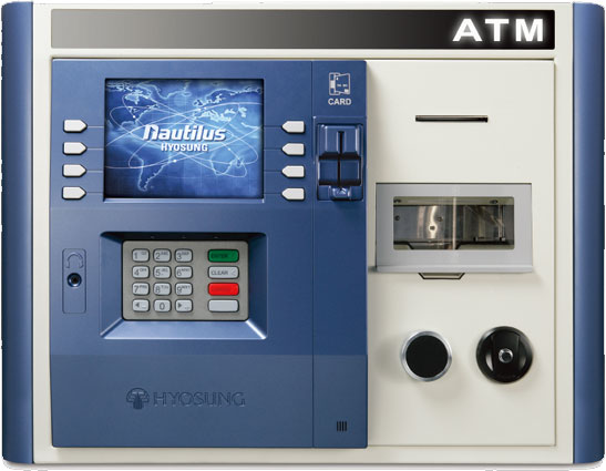 Nautilus Hyosung ATM Machine in Chicago, ATM For Convenience Store, ATM ...